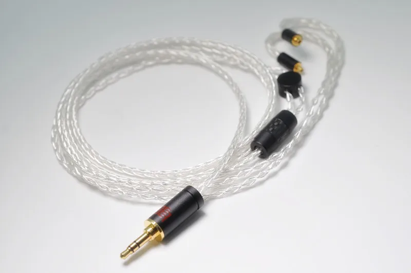 Occ Silver Plated 8-core 2.5mm Balanced 0.78mm 2pin Mmcx Headset Cable ...