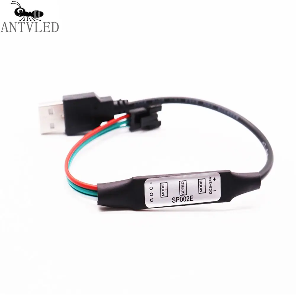 3Keys-MINI-USB-RGB-Led-Controller-SP002E-For-WS2812B-WS2812-Dream-Color ...