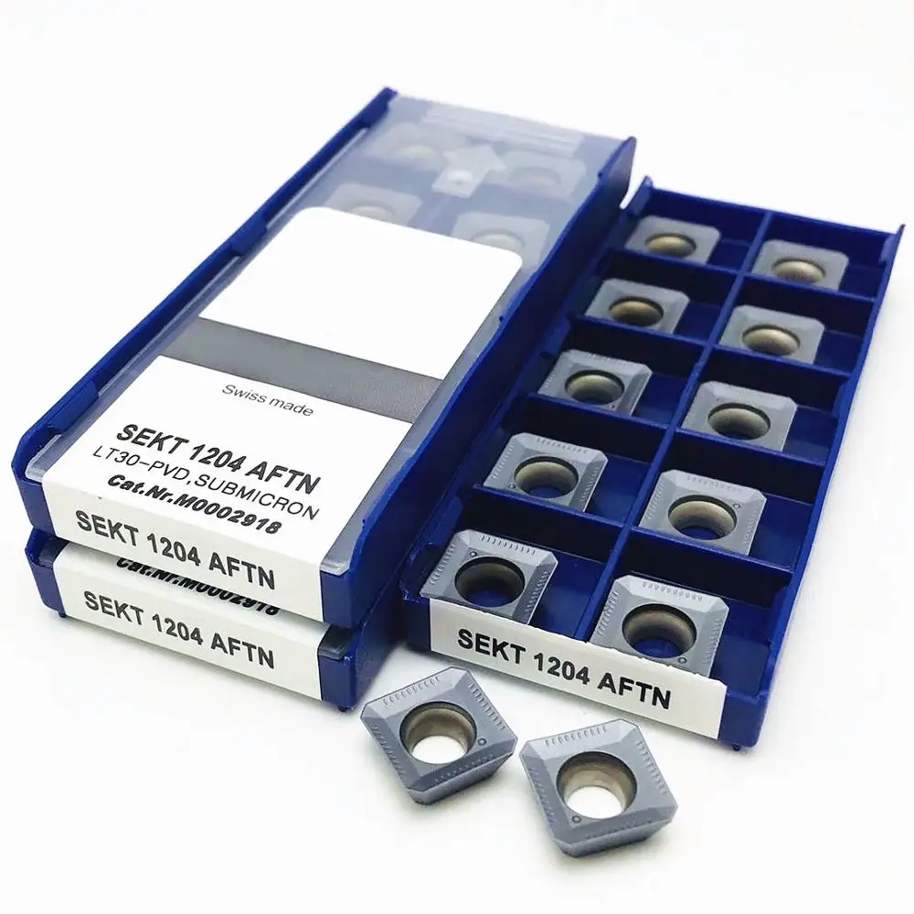 Milling Sekt1204 Inserts | Carbide Lathe Tool Parts | Carbide Milling ...