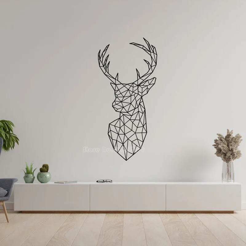 Decalcomania Della Testa Di Cervo