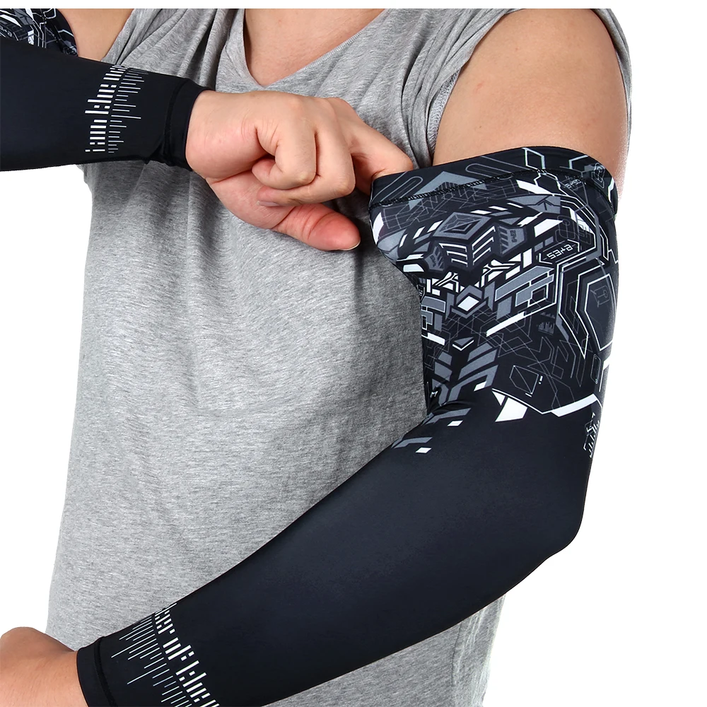 Manchon Bras - Compression UV - Blanc - Mixte - Multisport - Basket ...