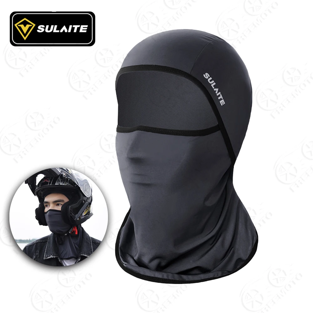 Motorcycle Helmet Liner Ice Silk Hat Breathable Windproof Sports ...