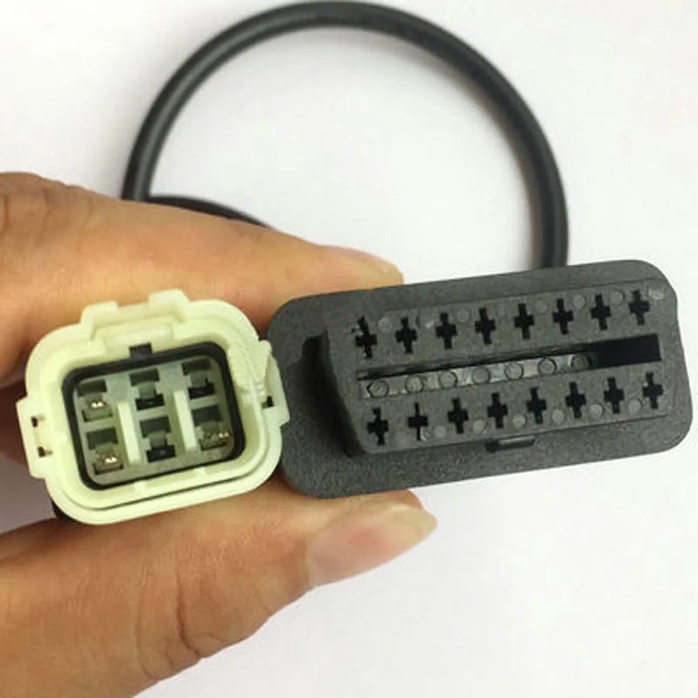 Outil de diagnostic,Câble OBD pour moto,12 types EFI,3 broches,4 ...