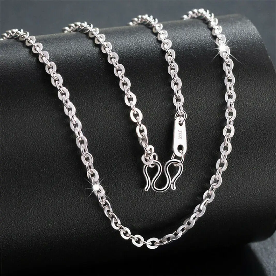 PT950 Cadena de platino puro 950, brillante, perfecto, collar de ...