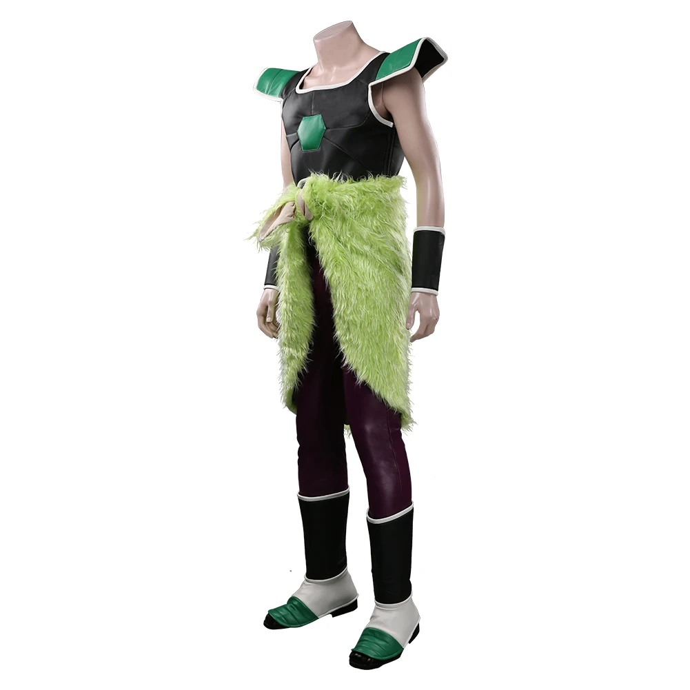 Anime Dragon Ball Super Broli Cosplay Costume Full Set - AllCosplay.com