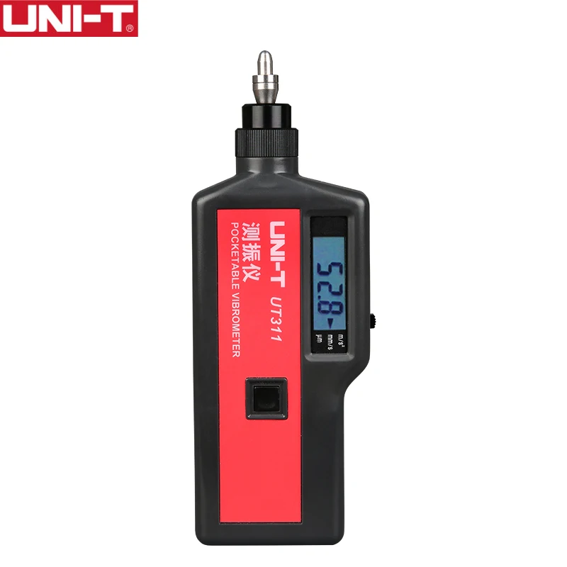 Uni-t Vibration Tester Analyzer Digital Lcd Vibrometer Acceleration ...