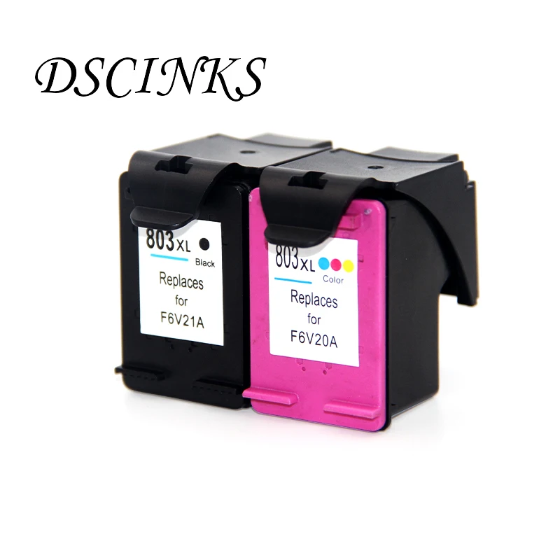 Empty Refill Edible Ink Cartridge With Chip For Hp 803 803xl Coffee ...