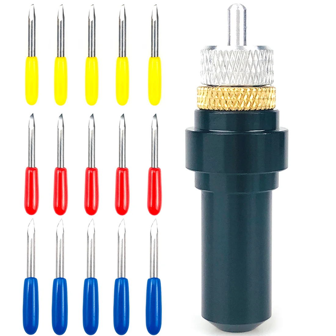 15pcs-30-45-60-Degree-Cutting-Plotter-Blade-Replaceable-Knife-for-Summa ...