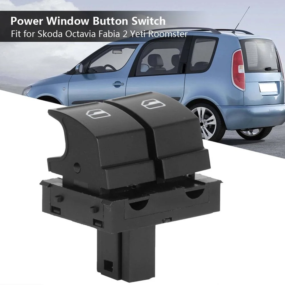 Electric Control Power Window Button Switch for Skoda Octavia Fabia 2 ...