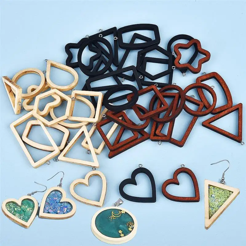 Bezels Frame Resin Jewelry | Open Bezels Resin Jewelry | Epoxy Resin ...