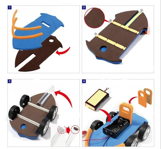 Speedboat Amphibious Science Lab Experiment Kit - Mon Science