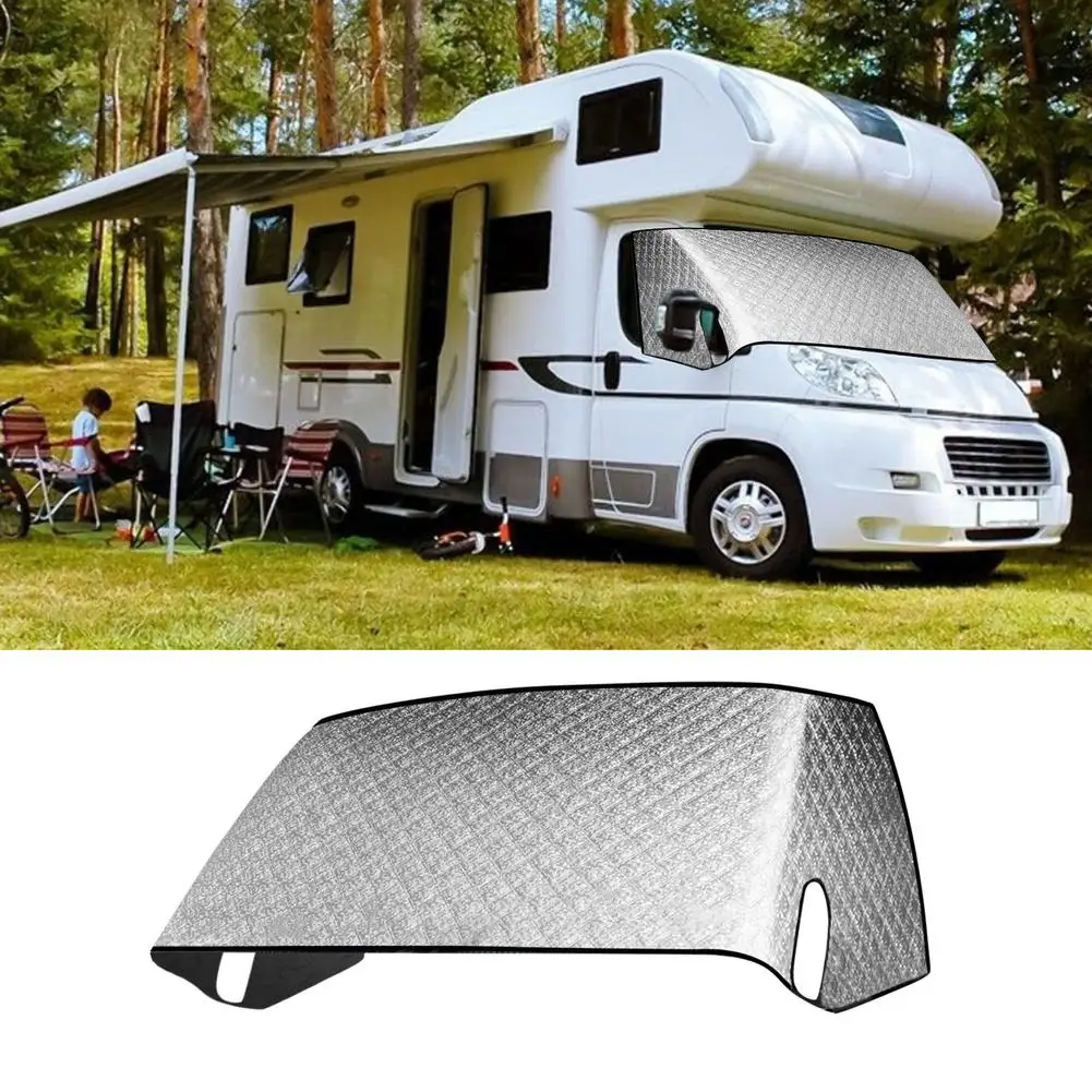 1Pcs RV Caravan Windshield Snow Cover Durable Front Window Sunshade ...