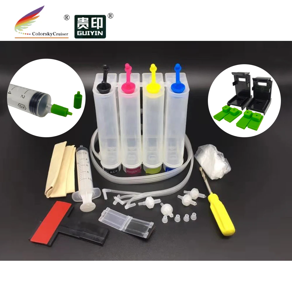 Sistema de suministro de tinta continuo universal, kit CISS de 4 ...