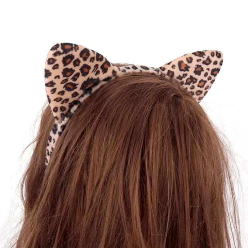 Cute Women Girls Kids Party Festival Hairband New Short Plush Tiger ...