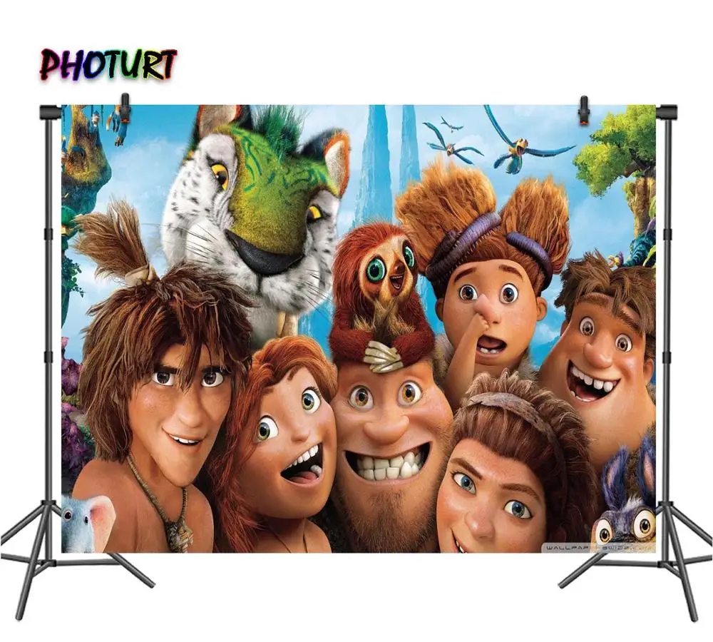 The Croods Birthday Invitations