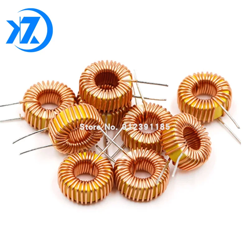 10PCS-Lot-100-H-3A-6A-Coil-Wire-Wrap-Toroid-Magnetic-Inductor-Monolayer ...
