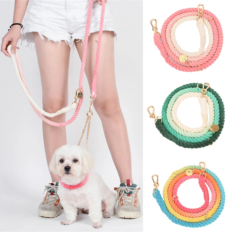210-CM-Multifunction-Dog-Leash-Fashion-Colorful-Pet-Leashes-for-Small ...