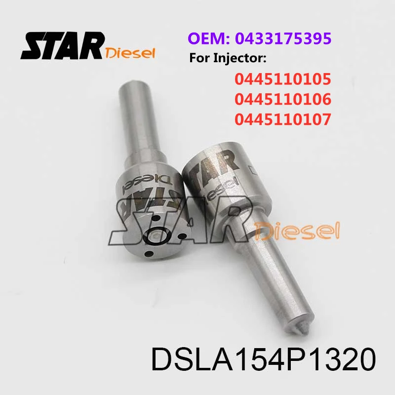 Estrela bico injetor de diesel ponta do bico dsla154p1320 0433175395 ...