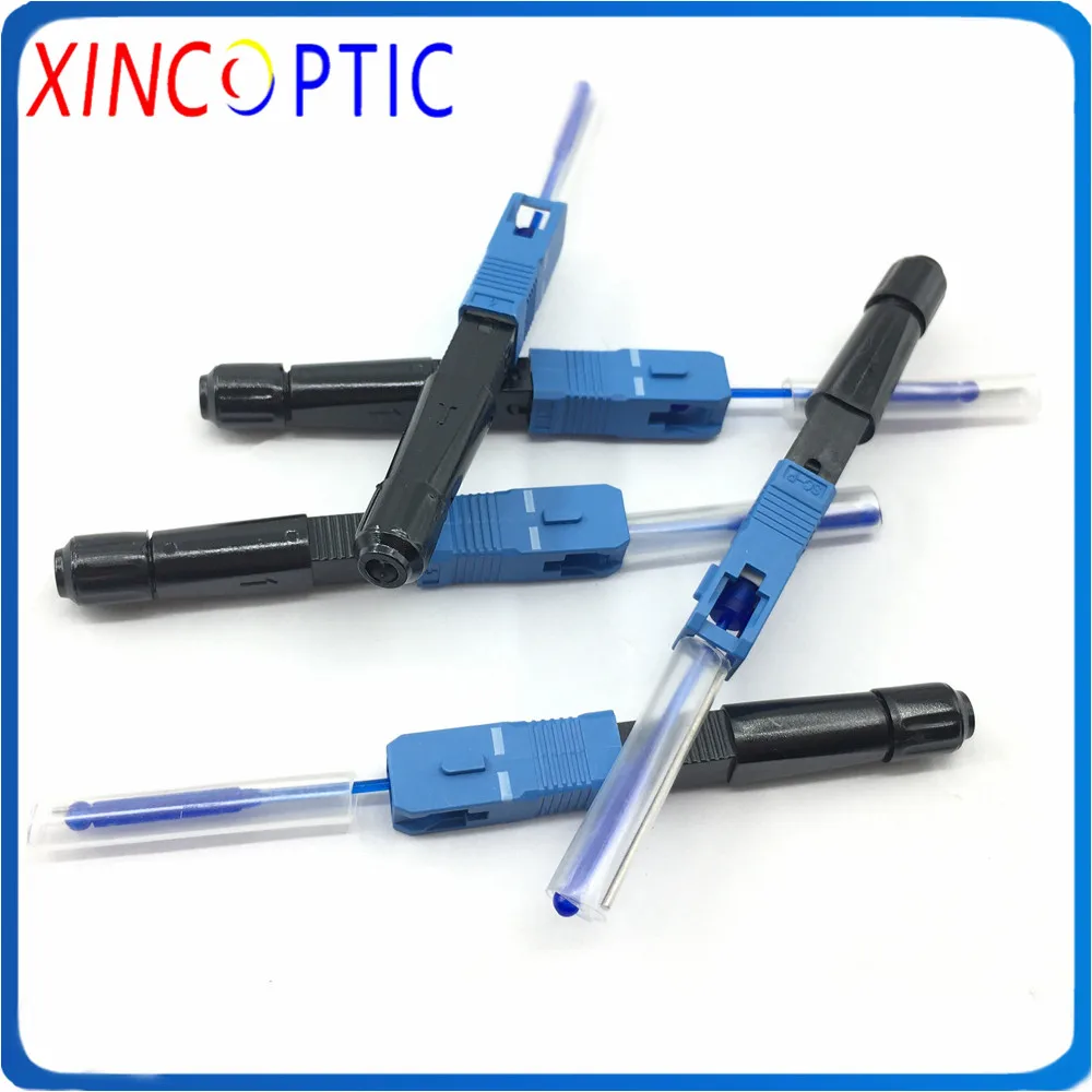 500pcs Ftth Sc Apc Sc/upc Hot Melt Fusion Splicer Fiber Fast Connector ...