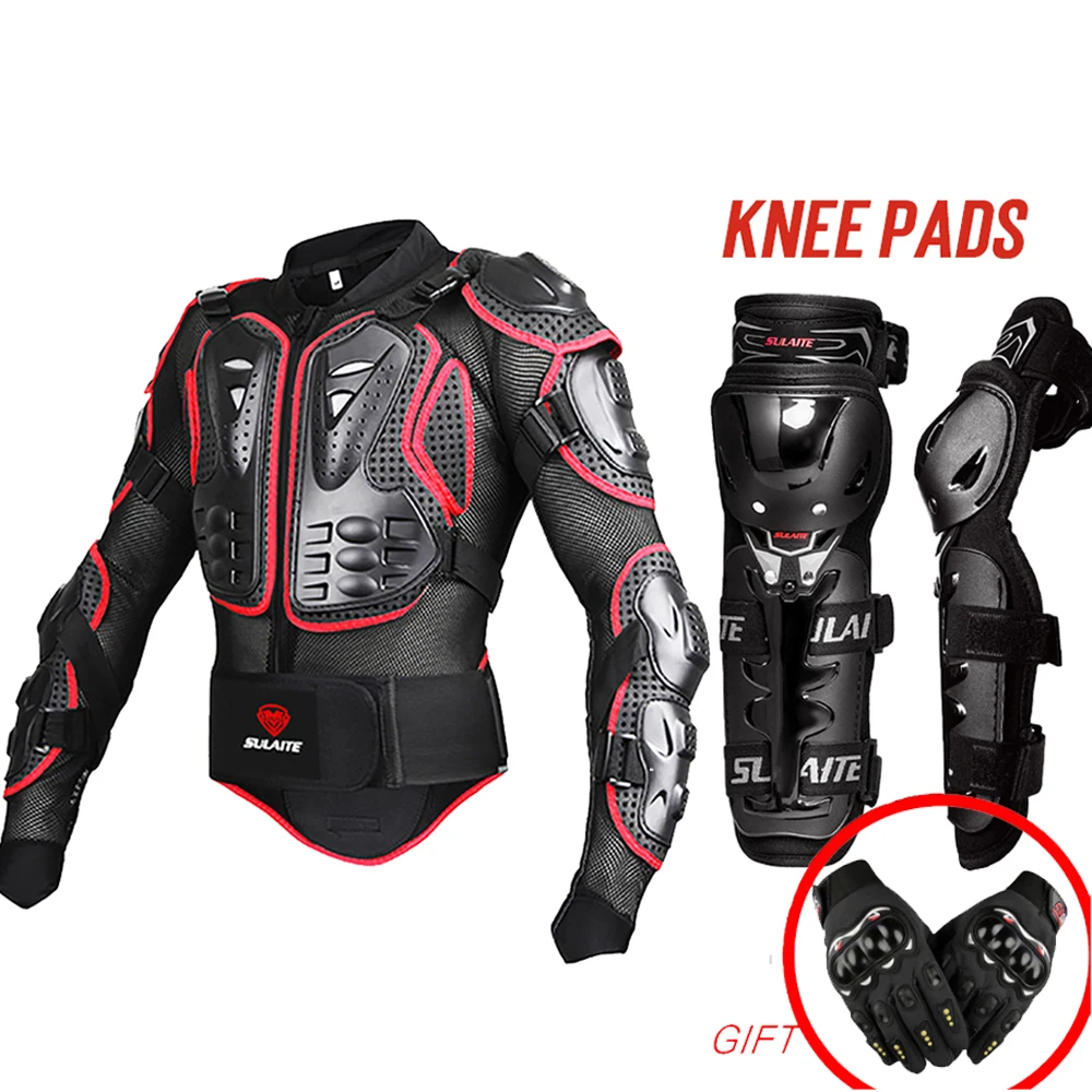 NEW Motorcycle Jacket Men Full Body Turtle Protection Armor Motocross ...