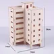 Model material apartment building wooden house model