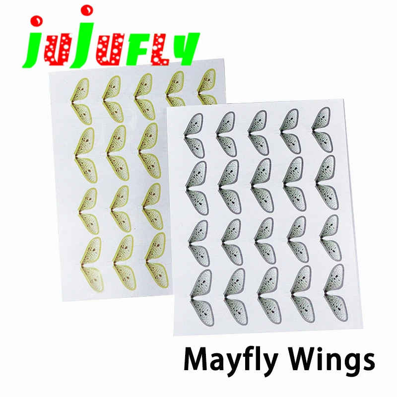 New hot 40pairs realistic mayfly wings durable poly fly tying wings pre ...