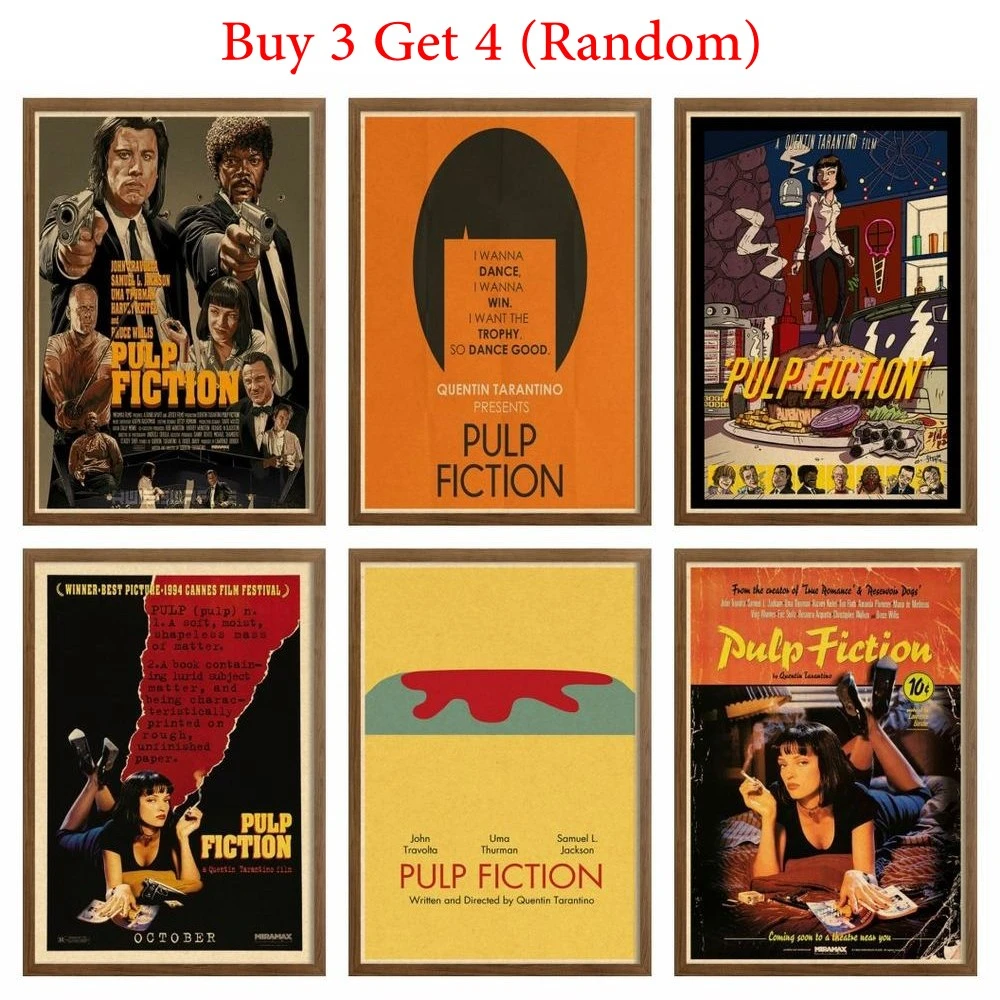 Pulp Fiction Movie Poster