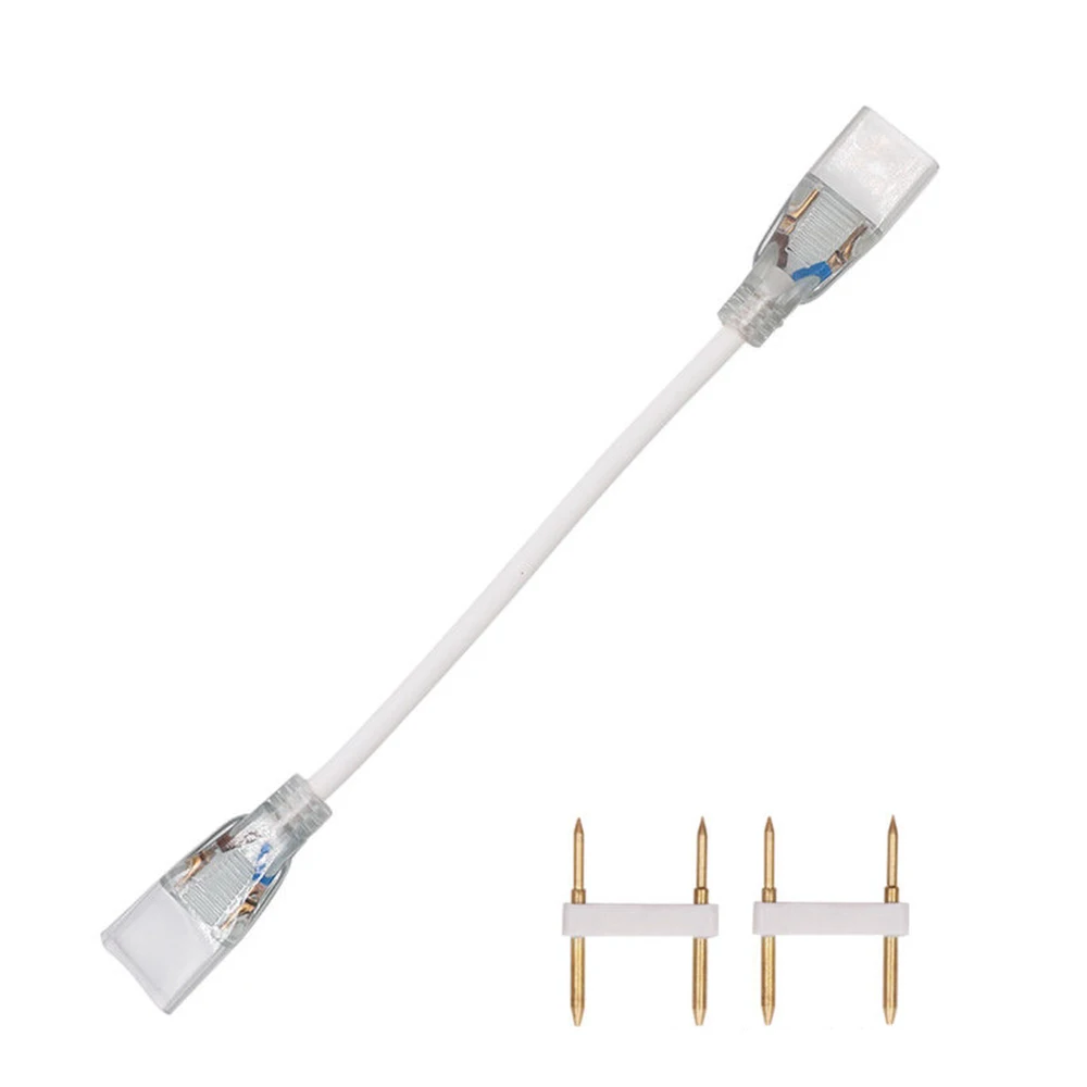 1pc-2pin-Straight-Corner-Connector-for-220V-Single-Color-8x16mm-Neon ...