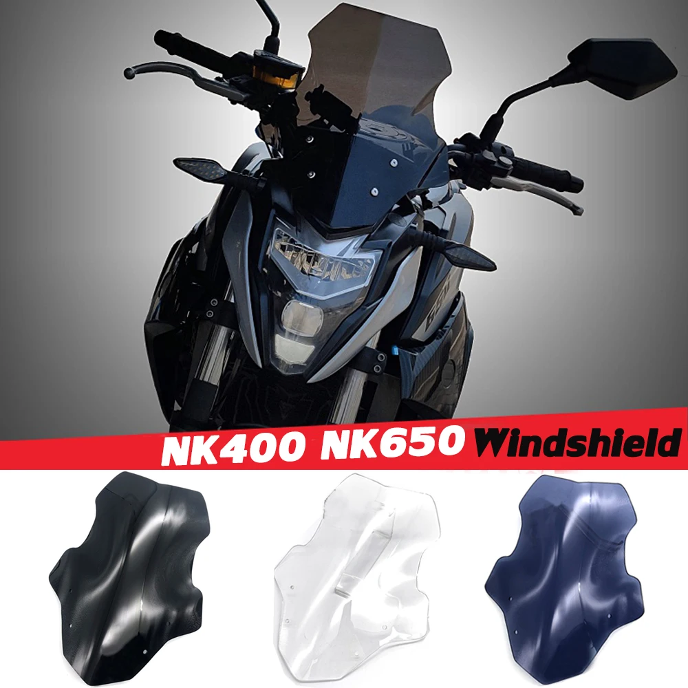 Motorcycle Windshield Windscreen Deflector for CFMOTO NK 400 650 NK400 ...