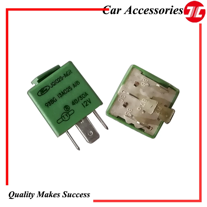 Genuine-Green-Relay-5-PIN-For-Car-Ford-All-Models-Mondeo-Focus-C-Max ...