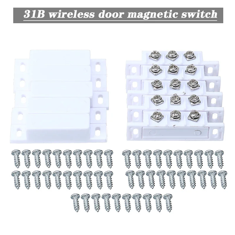 10pcs-31B-Magnetic-Reed-Switch-NC-NO-Combined-Door-Contact-Sensor ...