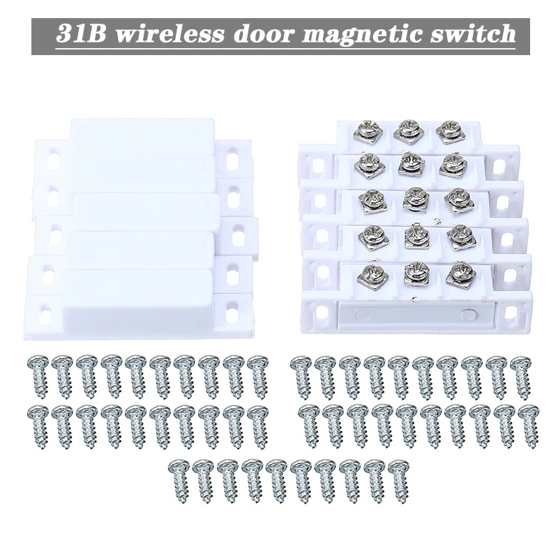 10pcs 31B Magnetic Reed Switch NC NO Combined Door Contact Sensor ...