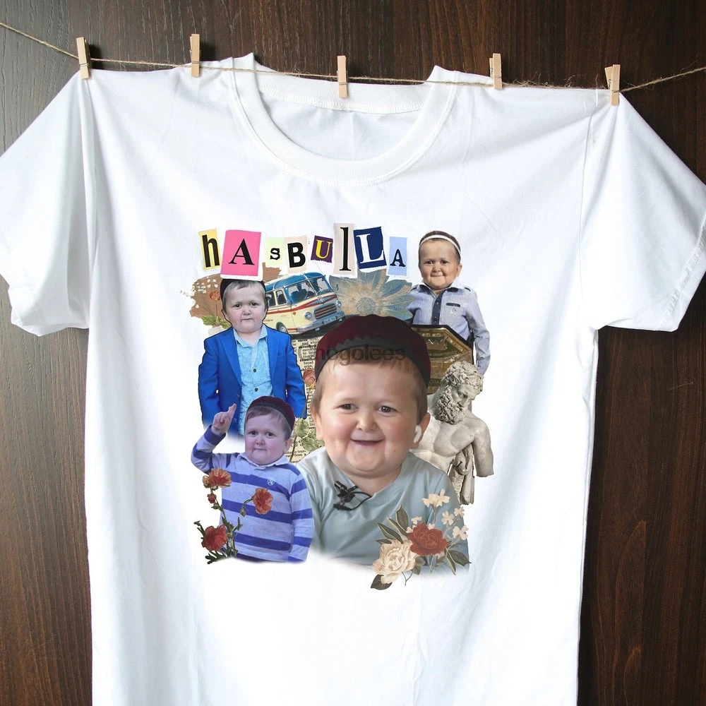 Women's Clothing T-shirts Hasbulla Fan Gift Hasbullah Face T-shirt ...