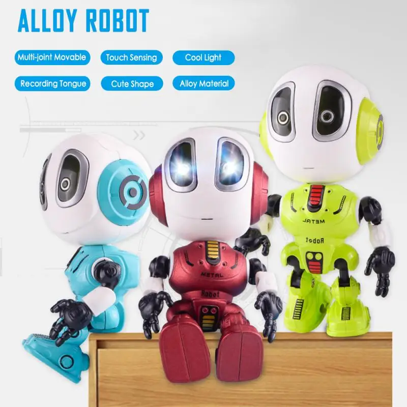 Smart-Talking-Alloy-Robot-Toy-Head-Touch-Sensor-Toys-Gift-Robot-DIY ...