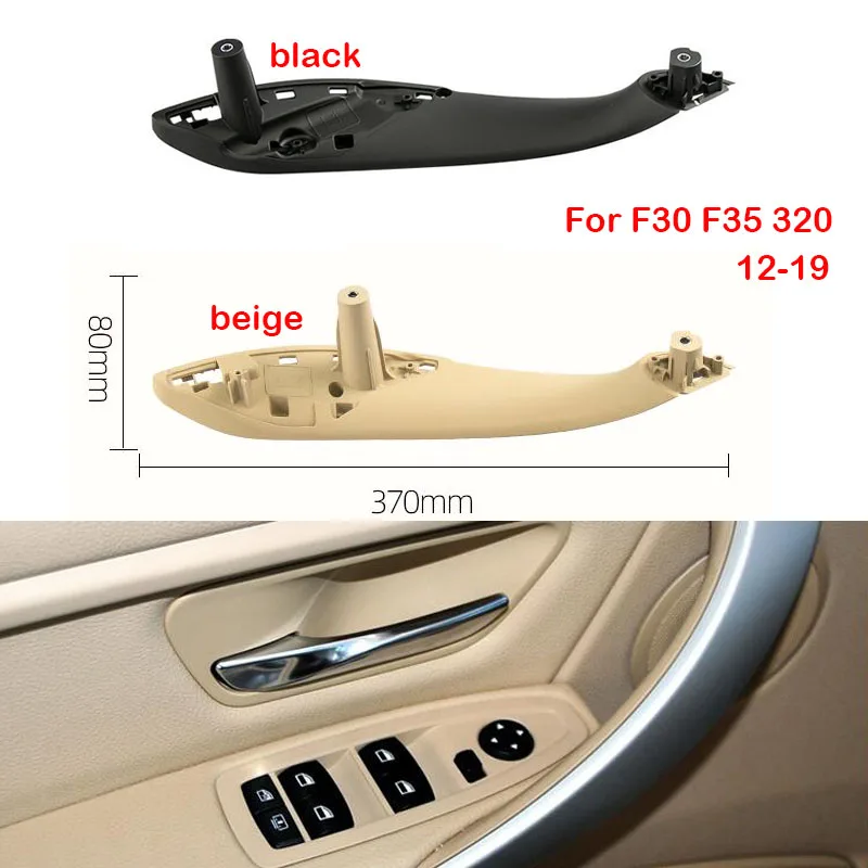 Inner Doors Handle Pull Trim Cover Car Accessories For BMW 3 Series ...