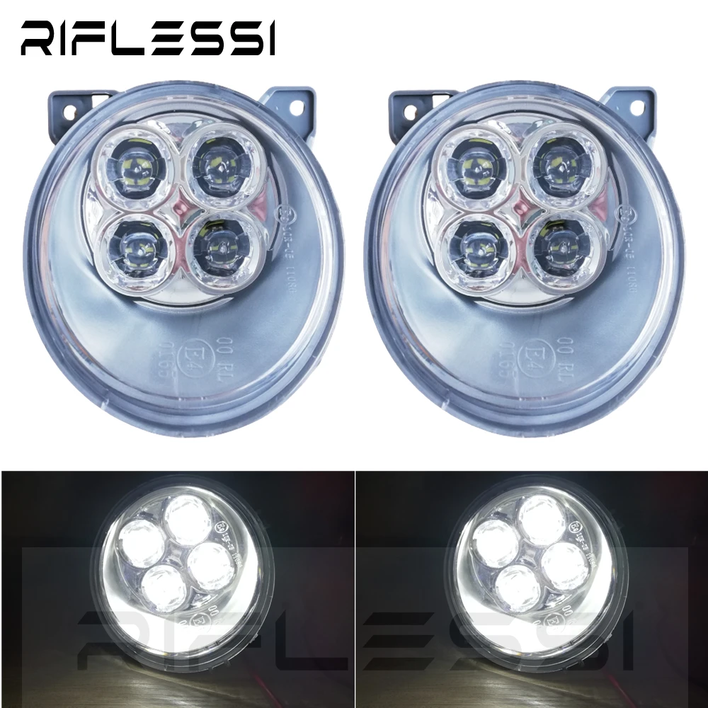 스카니아 트럭용 LED 안개등, 오른쪽 왼쪽 안개등, 24V, G440, G450, P410, OEM 1931614/ ...