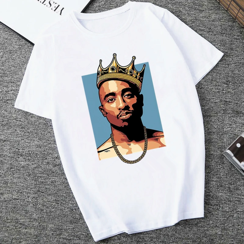 Camisetas de rapero americano para mujer y hombre, Camiseta con ...