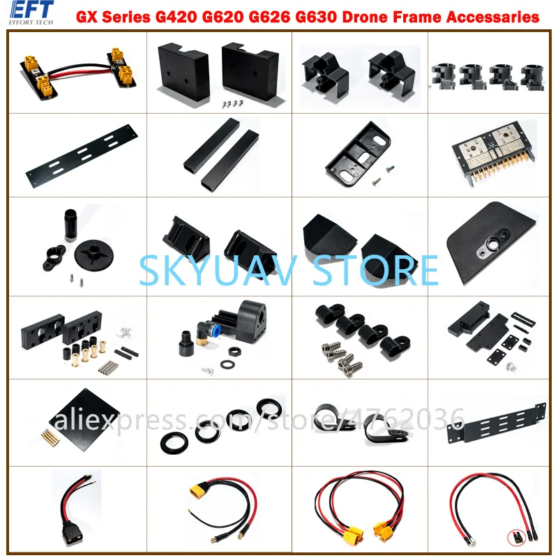 EFT-G420-G620-G626-G630-20KG-26KG-30KG-Agricultural-Spray-Drone-Frame ...