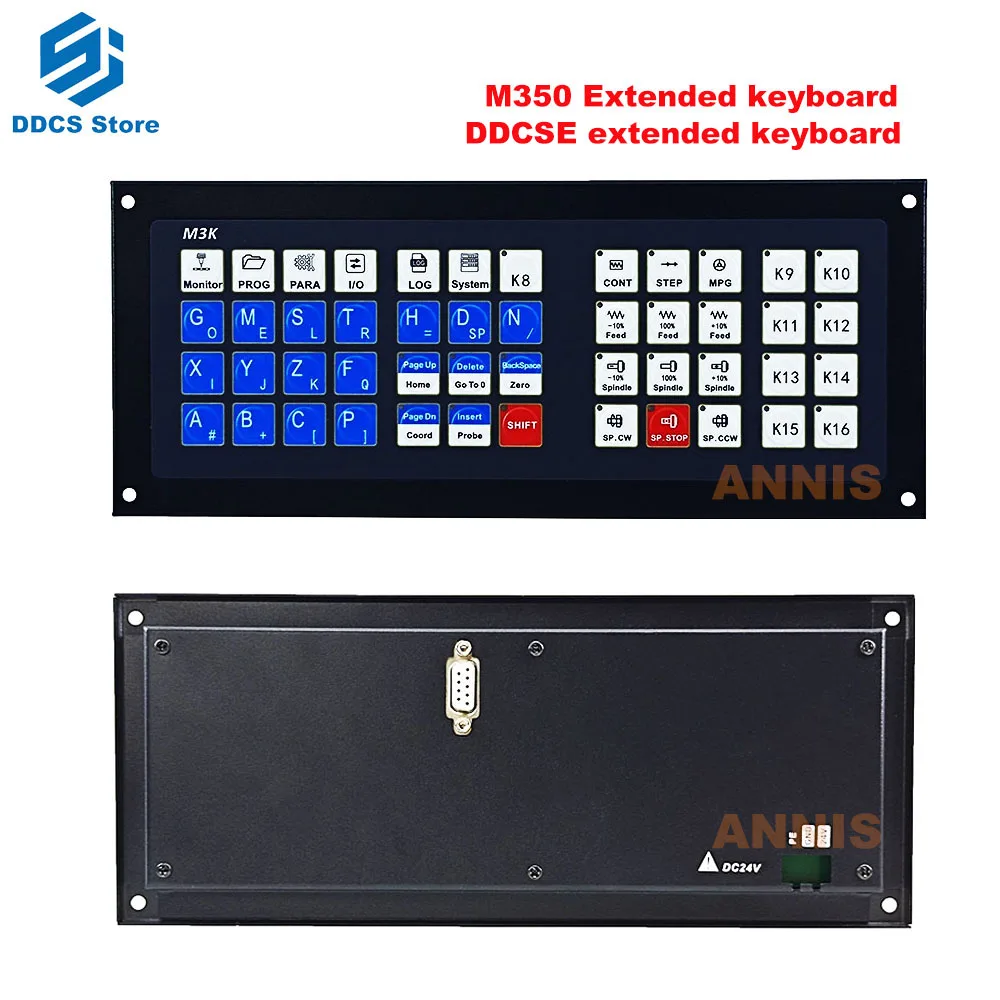 New-M350-DDCSE-3-4-5-axis-offline-controller-extended-keyboard-Mach3 ...