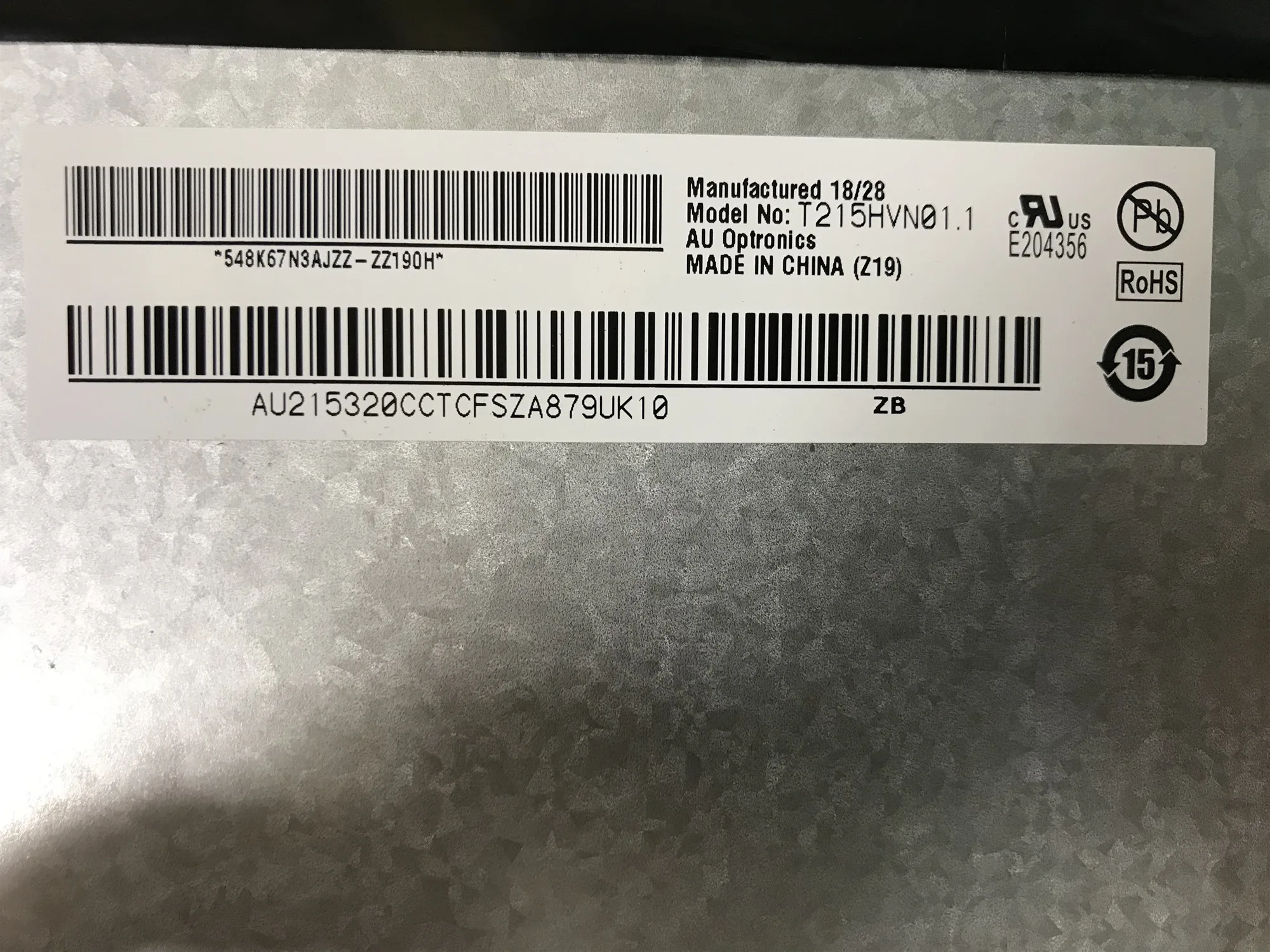 New-21-5-LCD-Panel-T215HVN01-1-T215HVN01-LCD-Screen-Display-Replacement ...