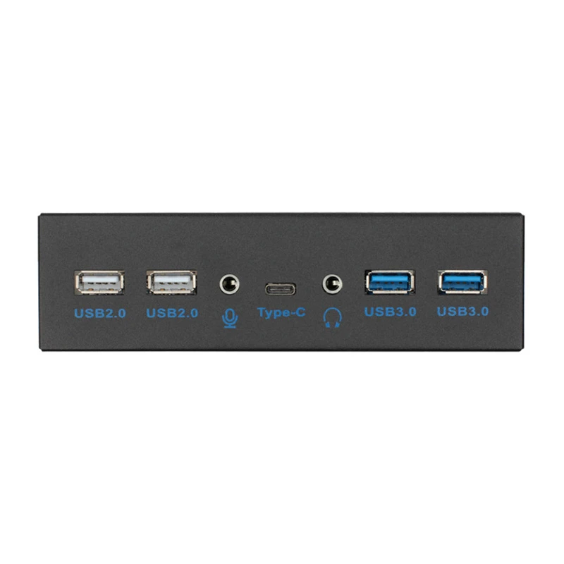 5.25 Usb Audio Front Panel Hub Usb 3.1 Usb-c Type C Usb3.0 Usb 2.0 ...