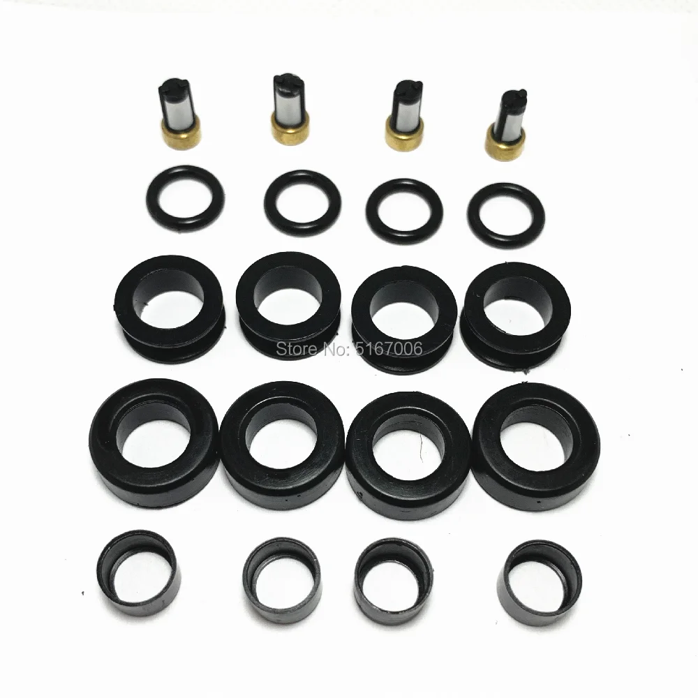 Free Shipping Fuel Injector Repair Kits Rubber Seals Kits For Part ...