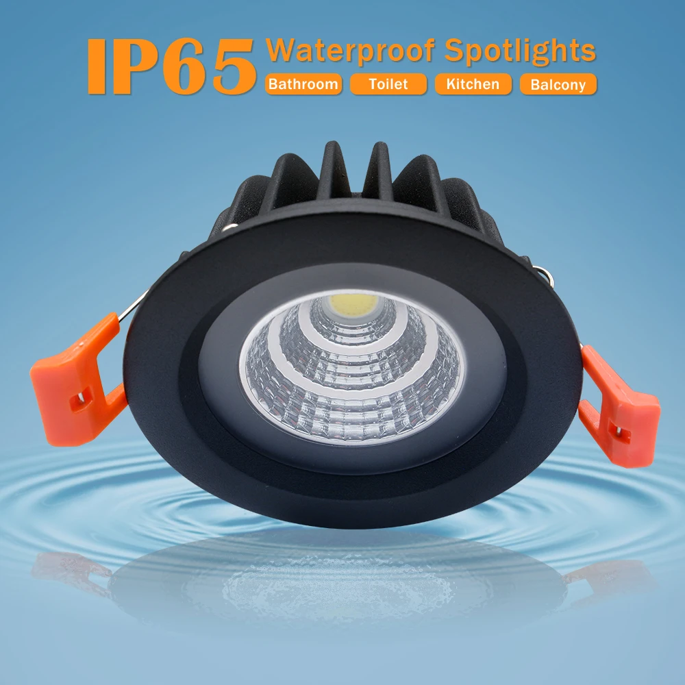 IP65 Lighting Led Recessed Downlight Waterproof Indoor Ceiling Lamp ...