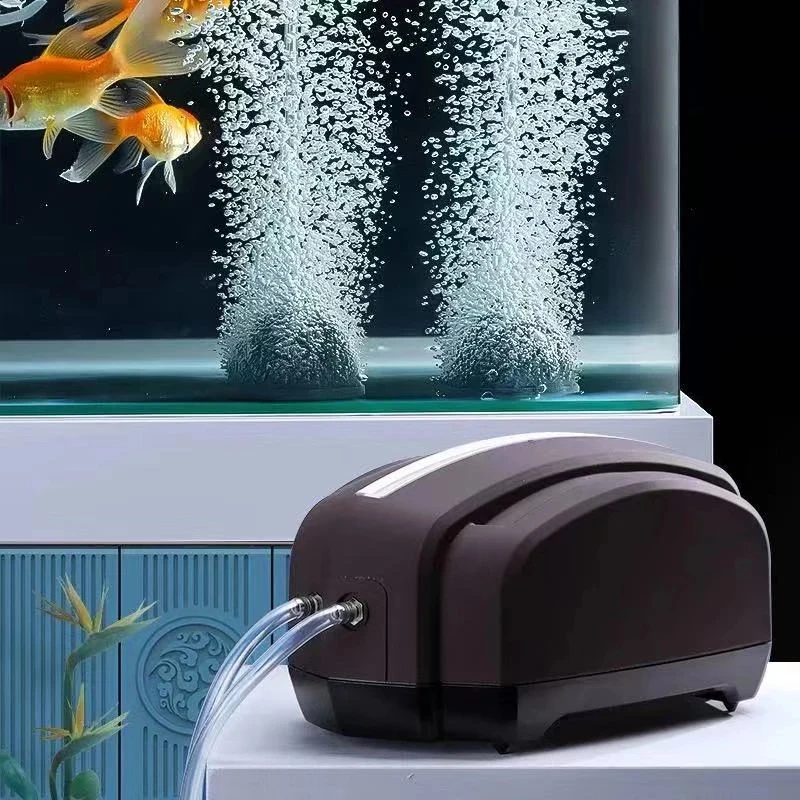 High-power Air Compressor Silent Fish Tank Oxygen Pump Fish Aeration ...