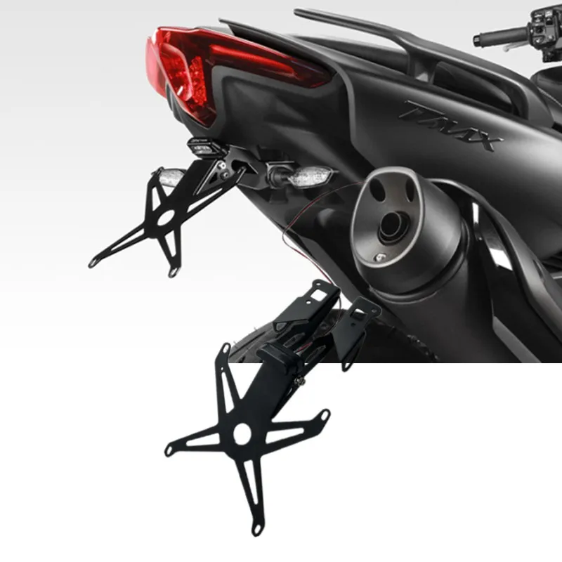 Rear-License-Plate-Frame-Tail-Fender-Rear-Support-CNC-Motorcycle-For ...