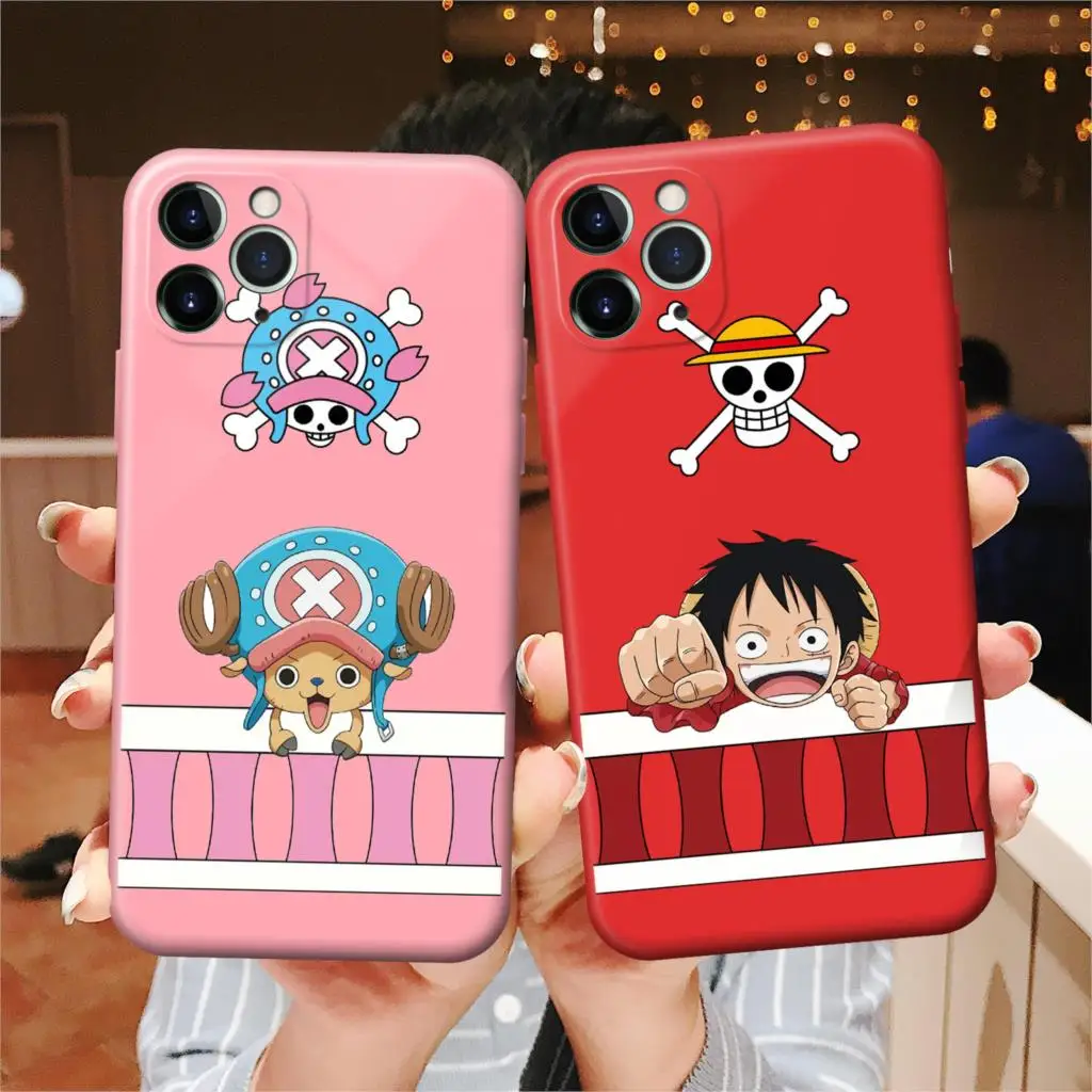 One Piece Luffy Tony Chopper ACE Candy Case For Apple iPhone | One ...