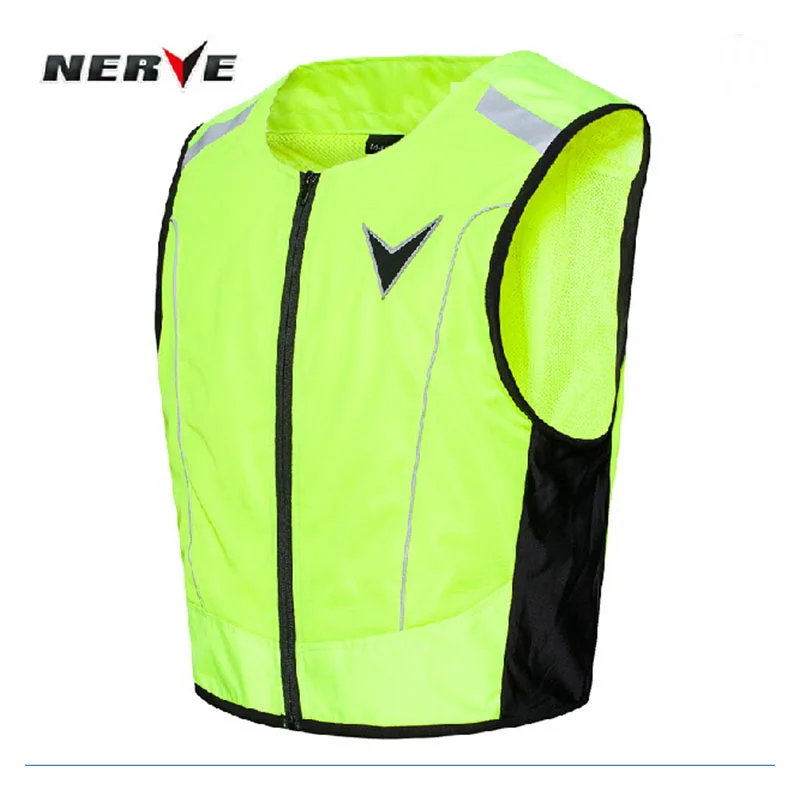 NERVE high visibility vest Motorcycle Jacket Reflective Safety Vest ...
