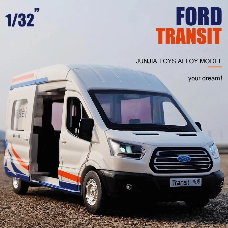 1-34-FORD-Transit-Alloy-Multi-Purpose-Vehicles-Car-Model-Diecast-Metal ...