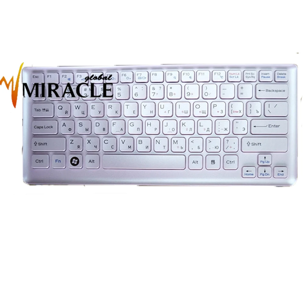 Brand New Russian laptop keyboard for SONY VGN CS CS25H CS33H CS36 CS28 ...