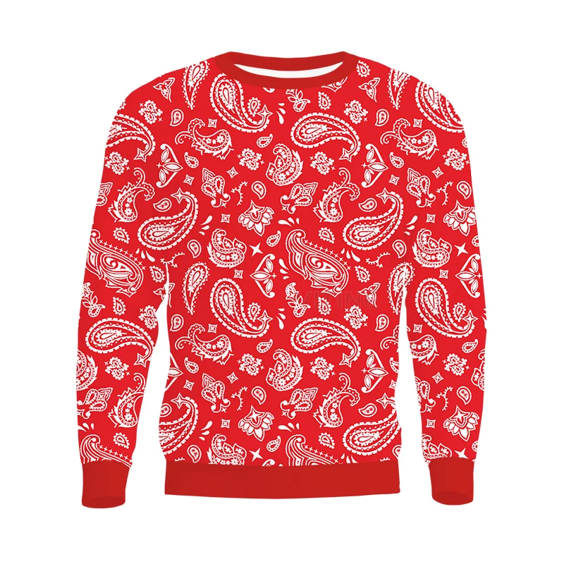 Red Bandana Sweater
